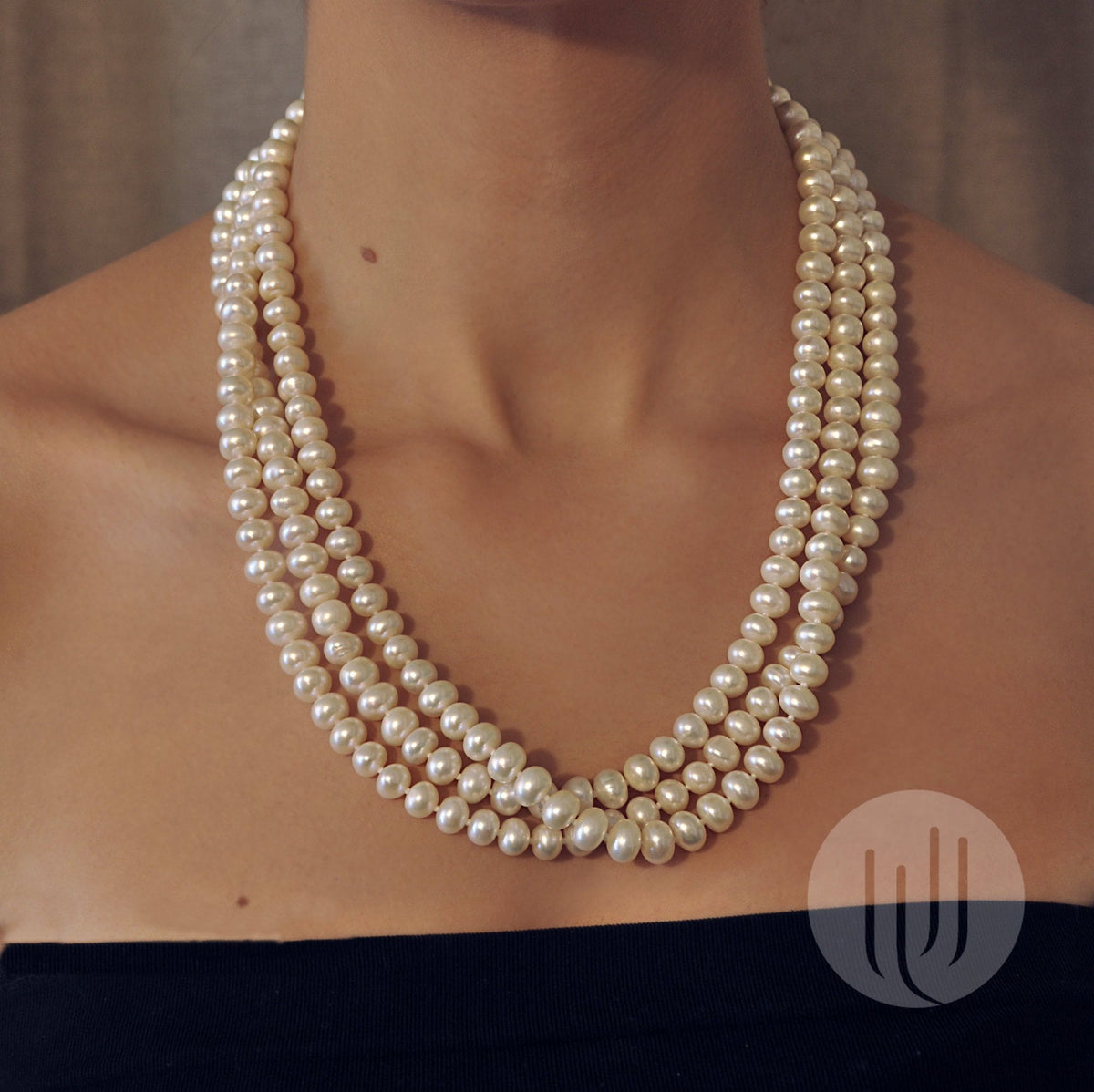 Collier / Sautoir 160cm Perles de Culture d'Eau Douce – Perles Naturelles